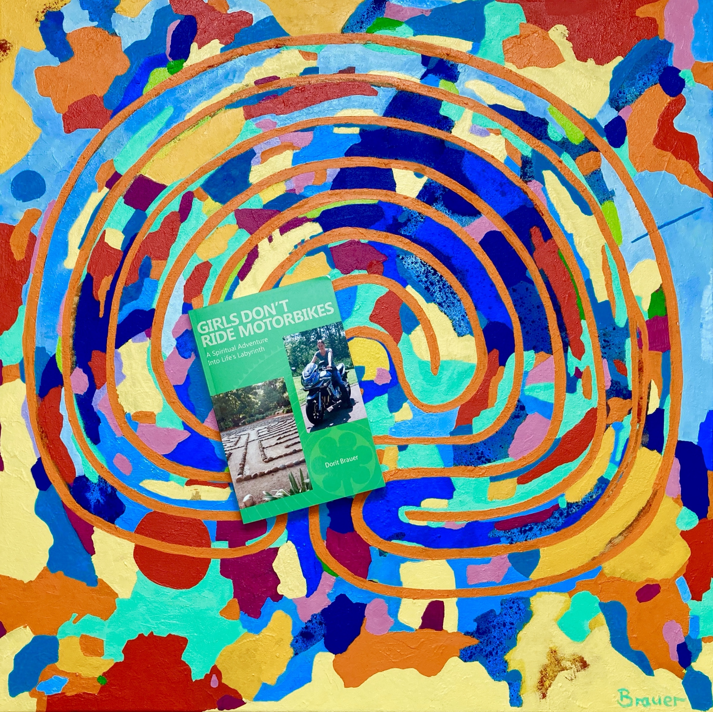 Labyrinth Art Celebrates the Colors of Life